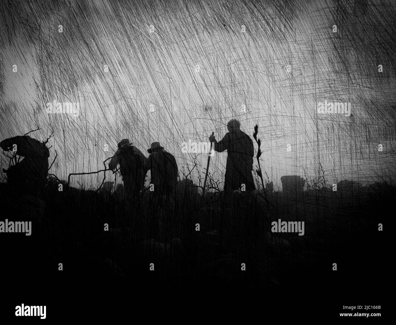 Wind rain storm lightening hi-res stock photography and images - Alamy