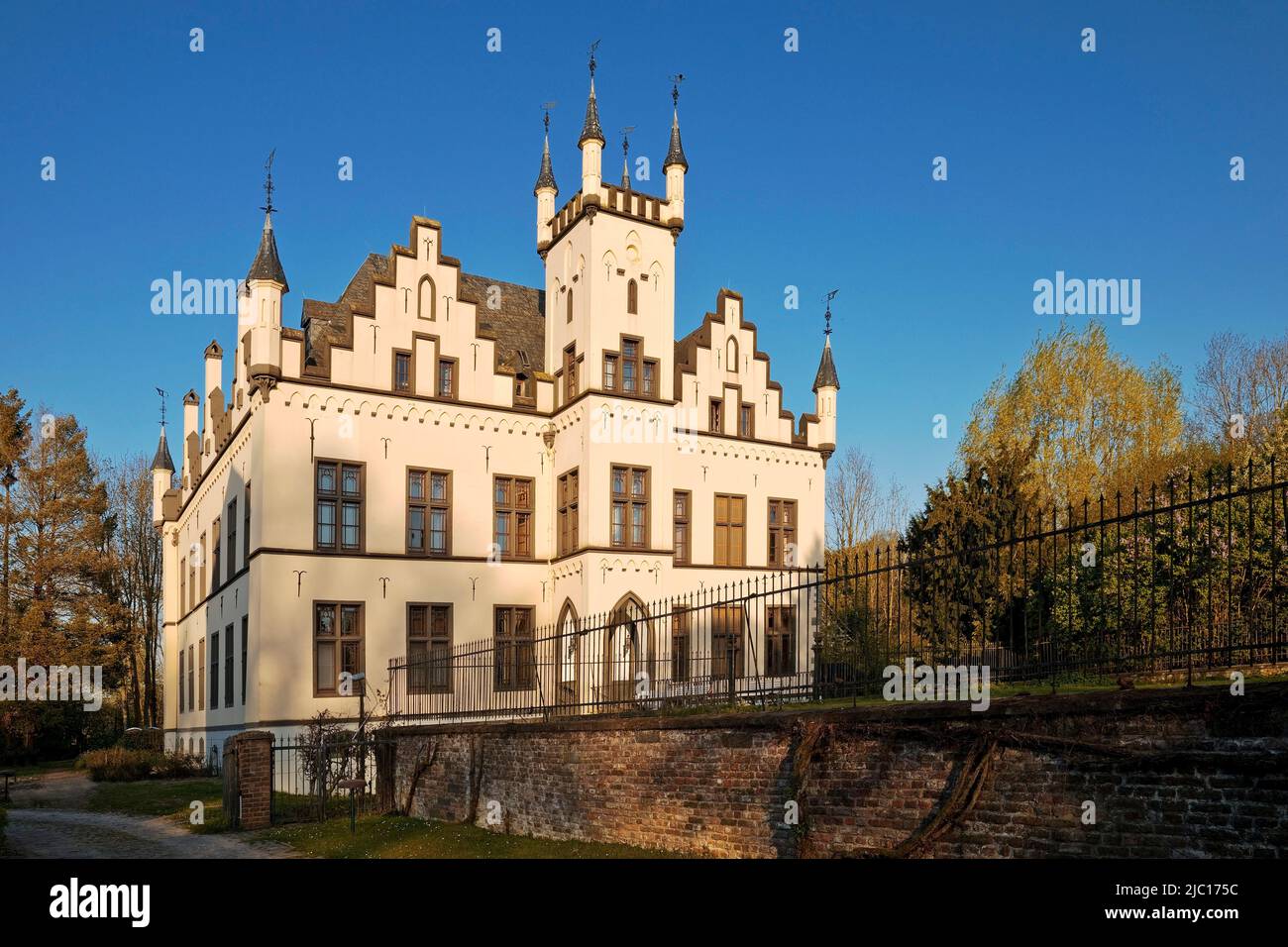 Historic manor Haus Horst, Germany, North Rhine-Westphalia, Lower Rhine ...