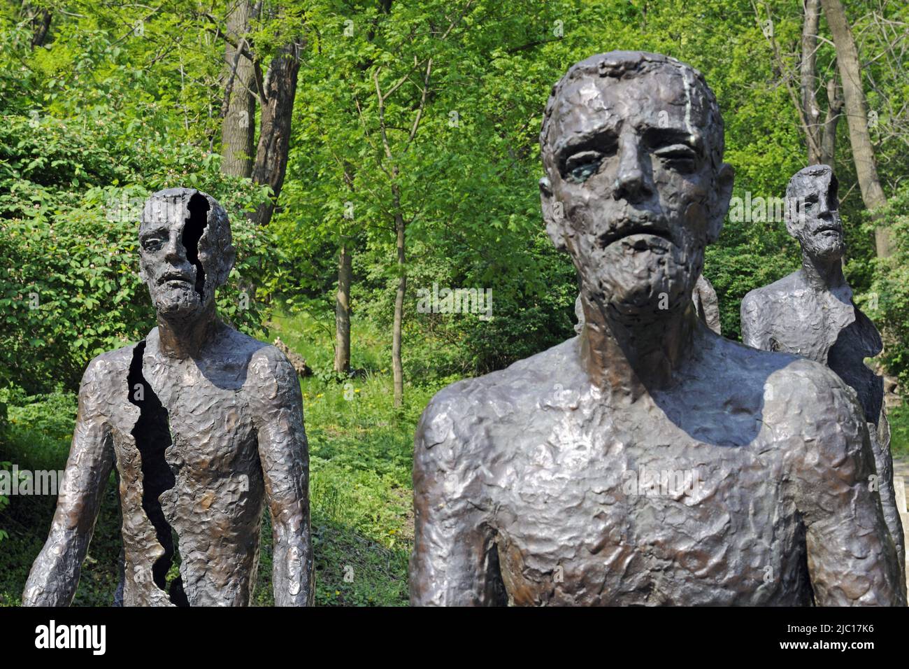 Memorial for the victims of communism, Czech Republic, Prague Stock ...