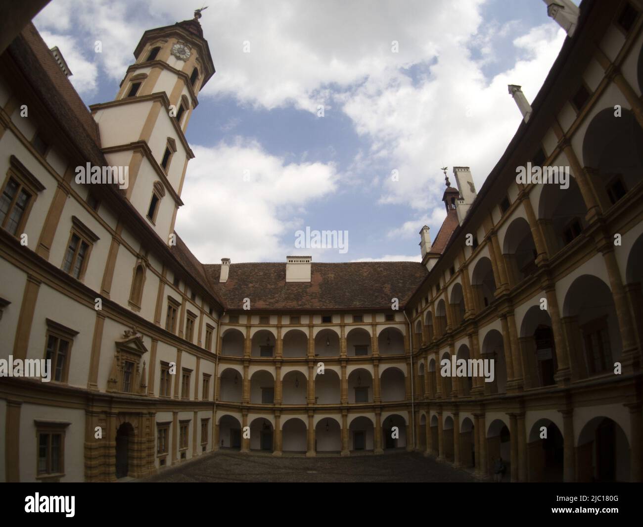 Graz historical Eggenberg castle building in park view Stock Photo - Alamy