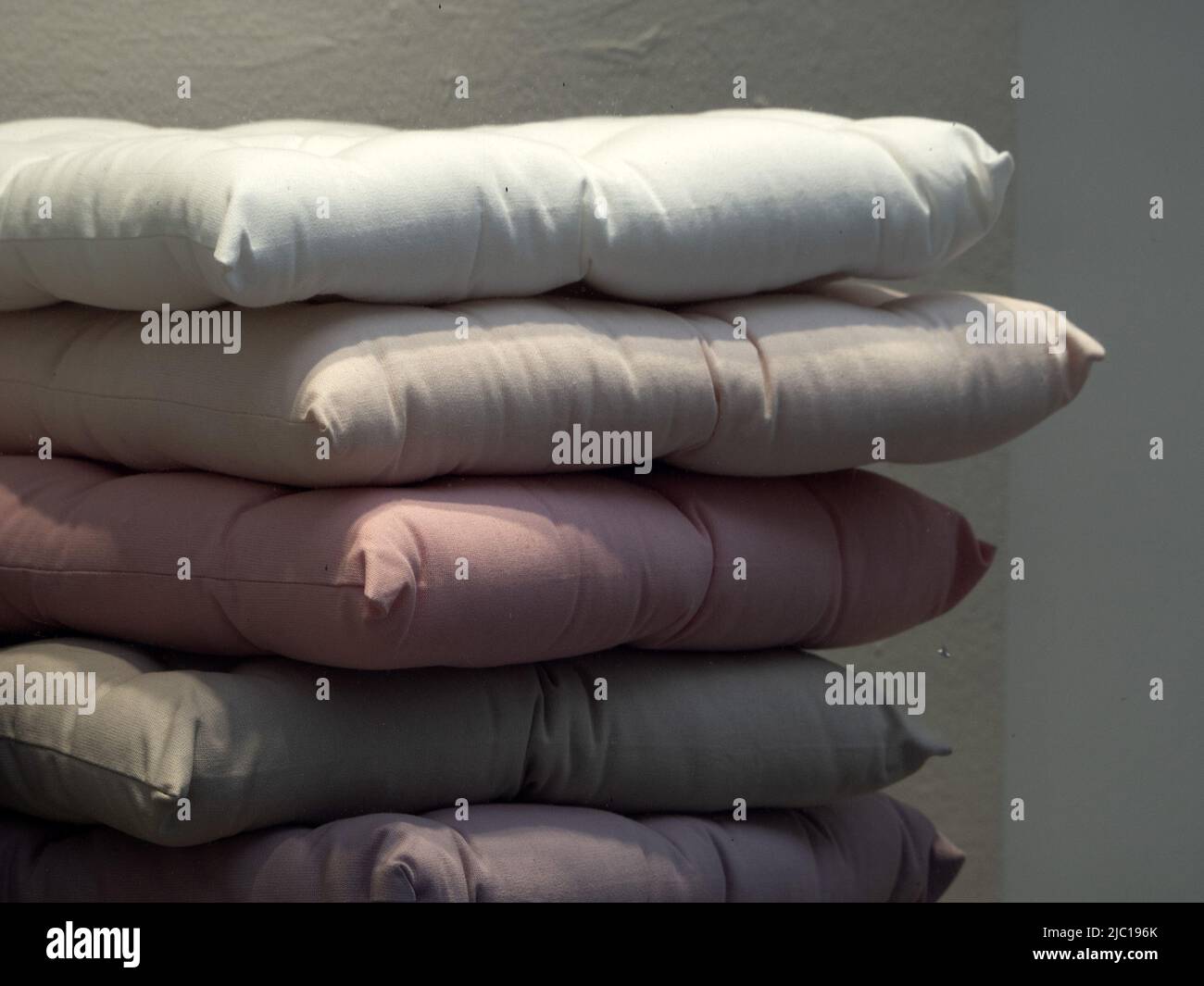 many cushions different colors detail Stock Photo - Alamy