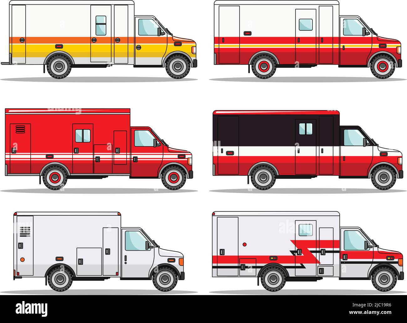 Six wheel car Stock Vector Images - Alamy