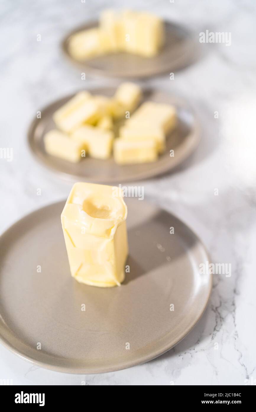 Stick of butter on counter hi-res stock photography and images - Alamy