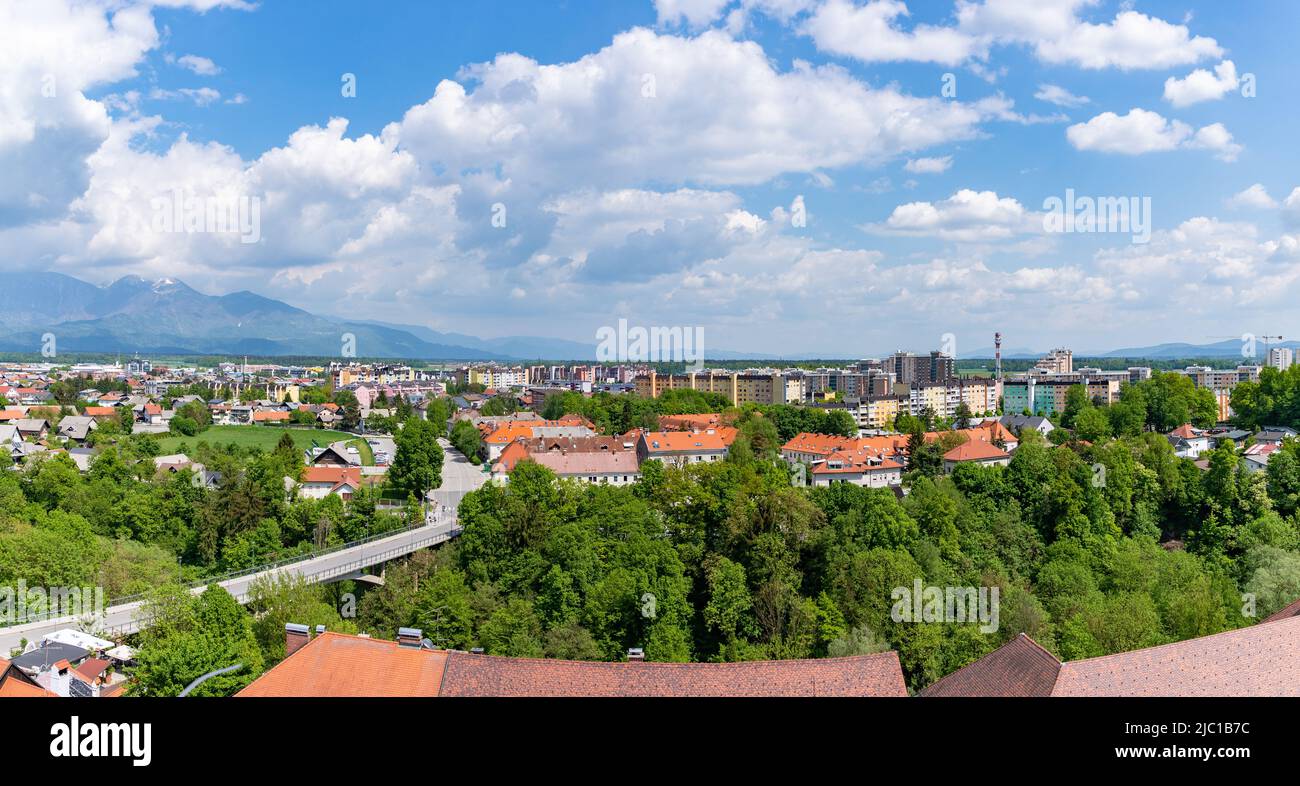 A picture of the Kranj suburbs Stock Photo - Alamy