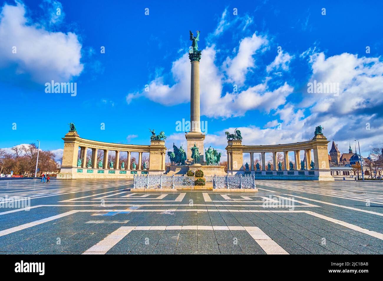 Millennium Monument is the most attractive sculpture group of the city ...