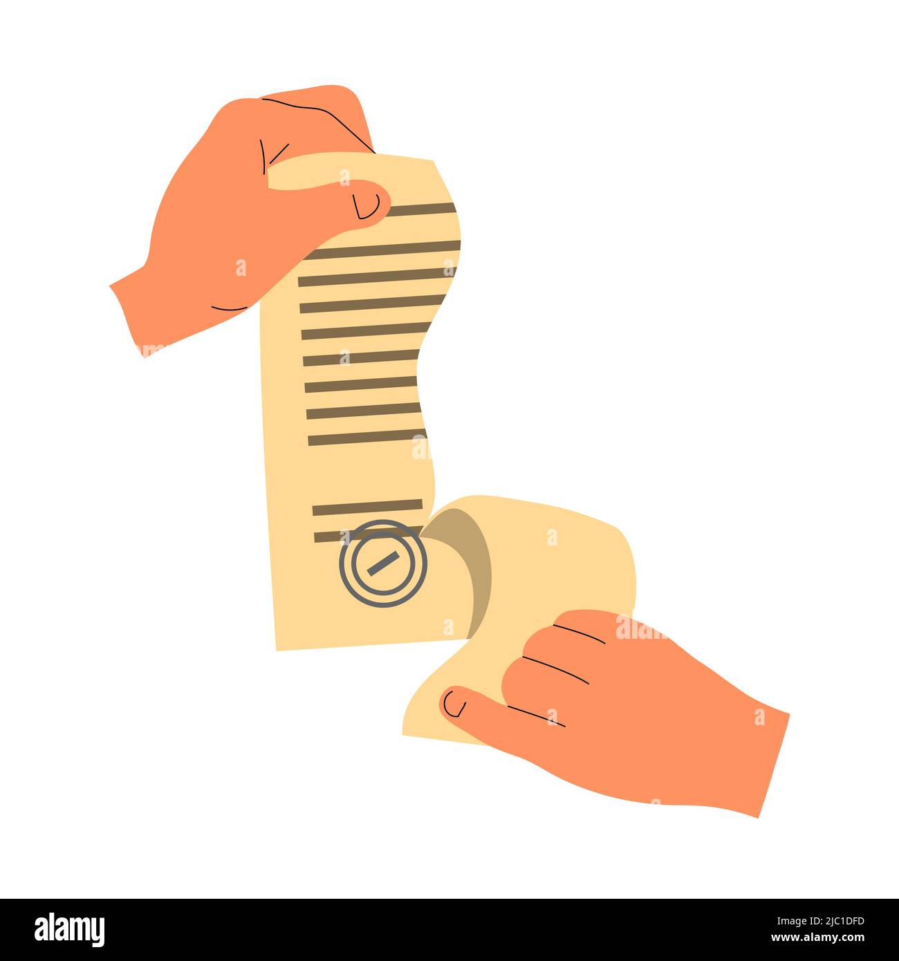 Agreement of rescission Cut Out Stock Images & Pictures - Alamy
