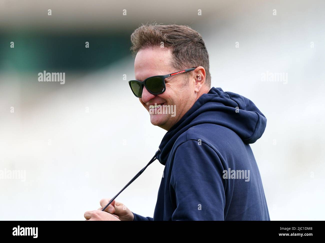 England managing director Rob Key during a nets session at Trent Bridge ...