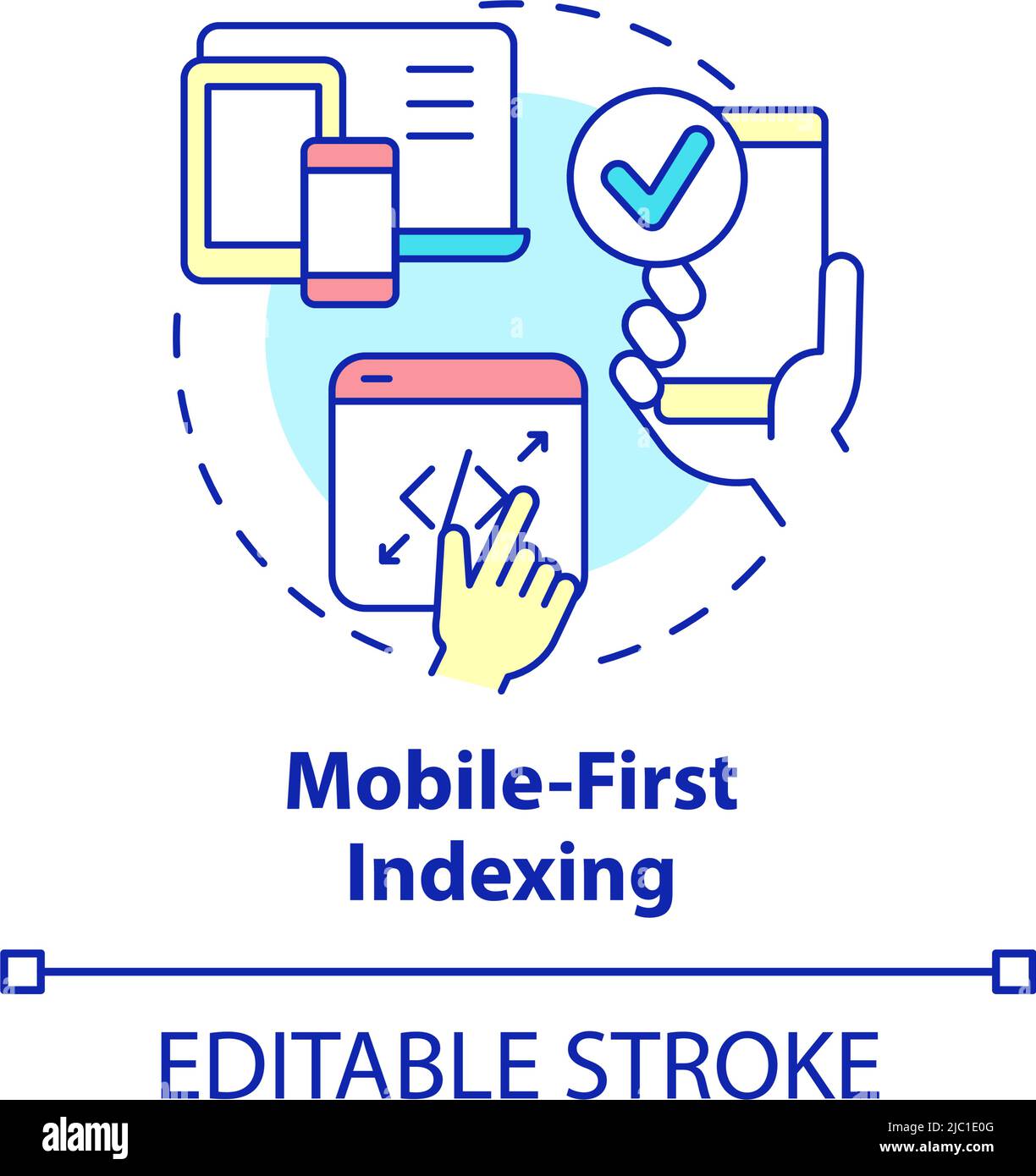 Mobile first indexing hi-res stock photography and images - Alamy