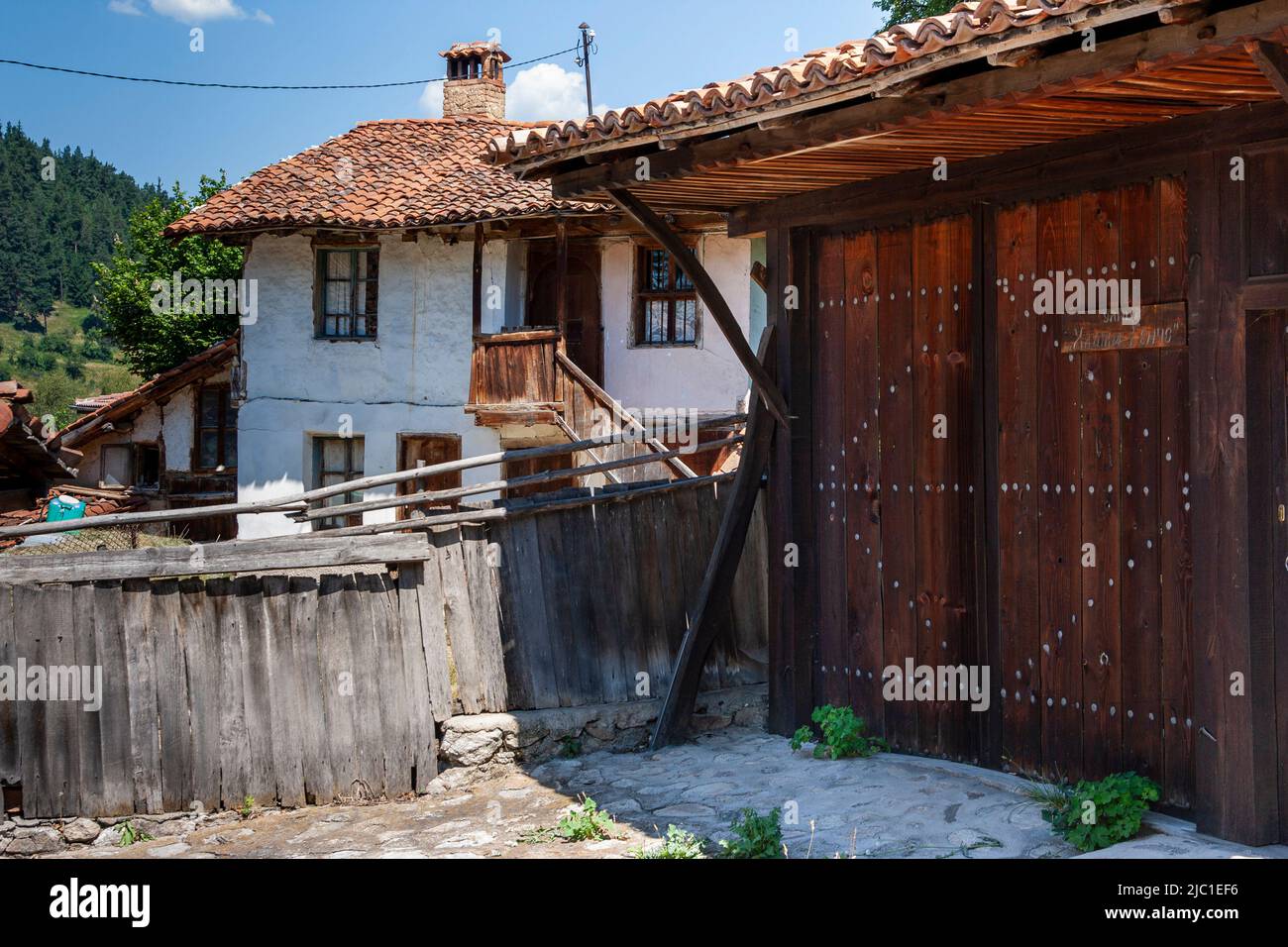 Koprivshtitza, an old town, well-known as a sample of Bulgarian ...