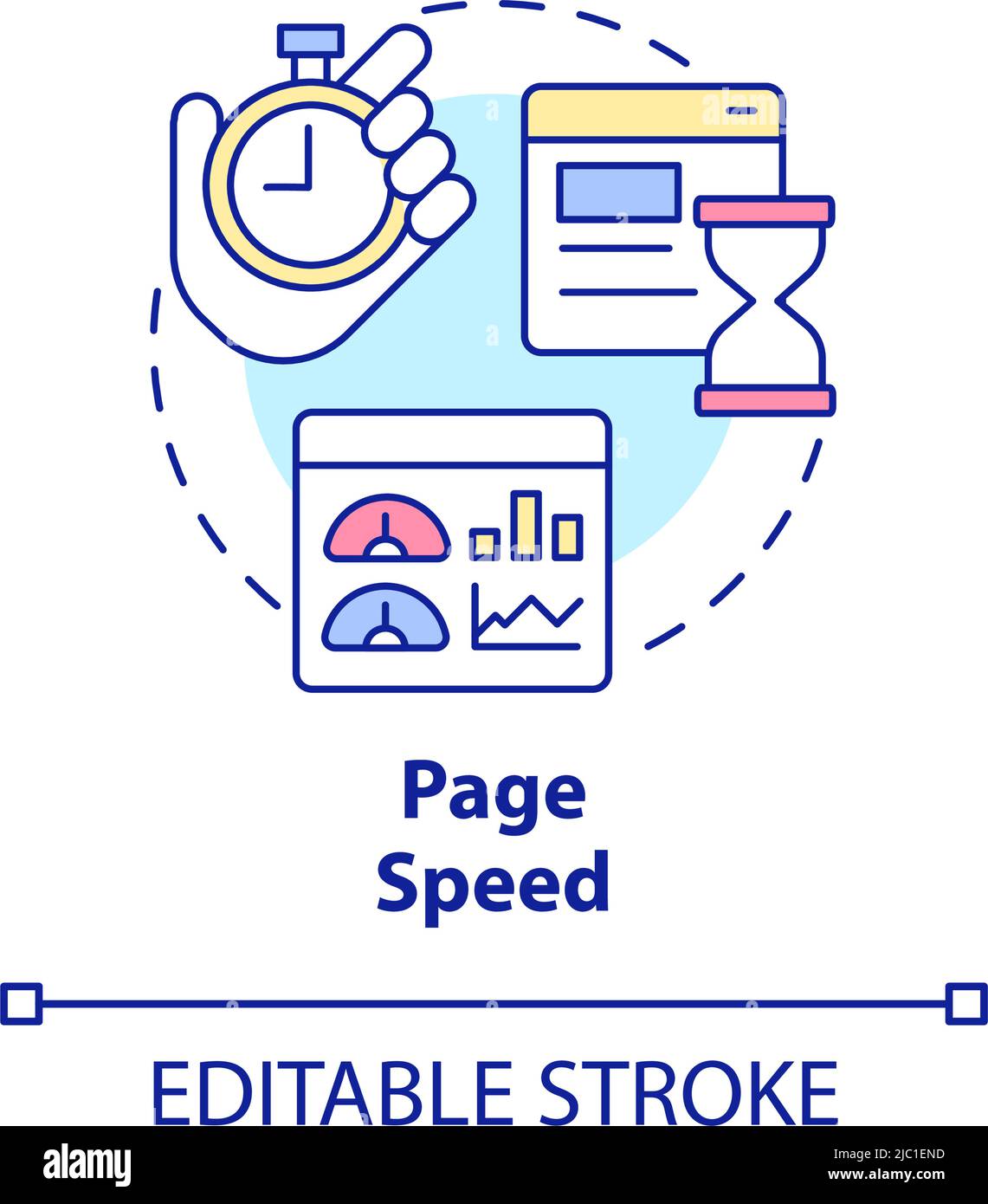 Page speed hi-res stock photography and images - Alamy