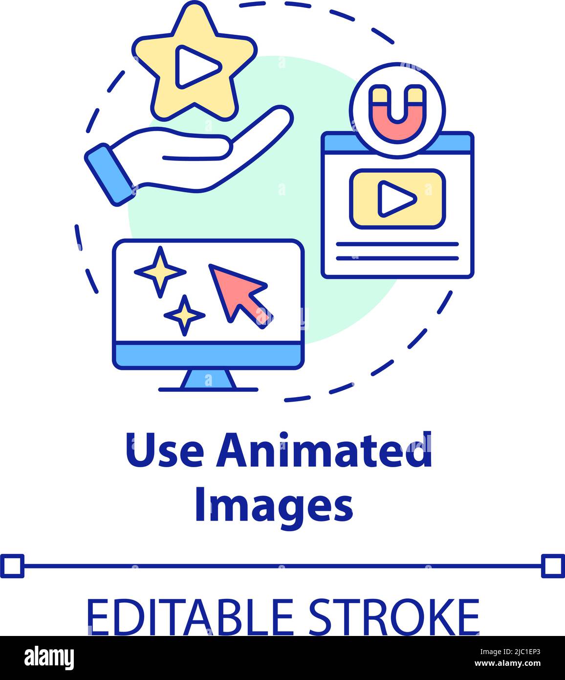 Animated infographic hi-res stock photography and images - Alamy