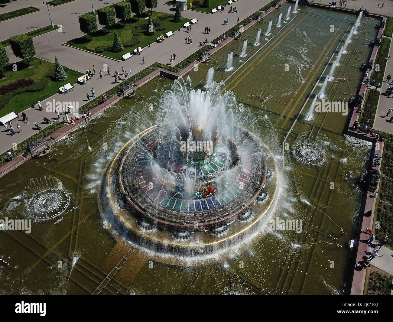 Fountain Square Top View