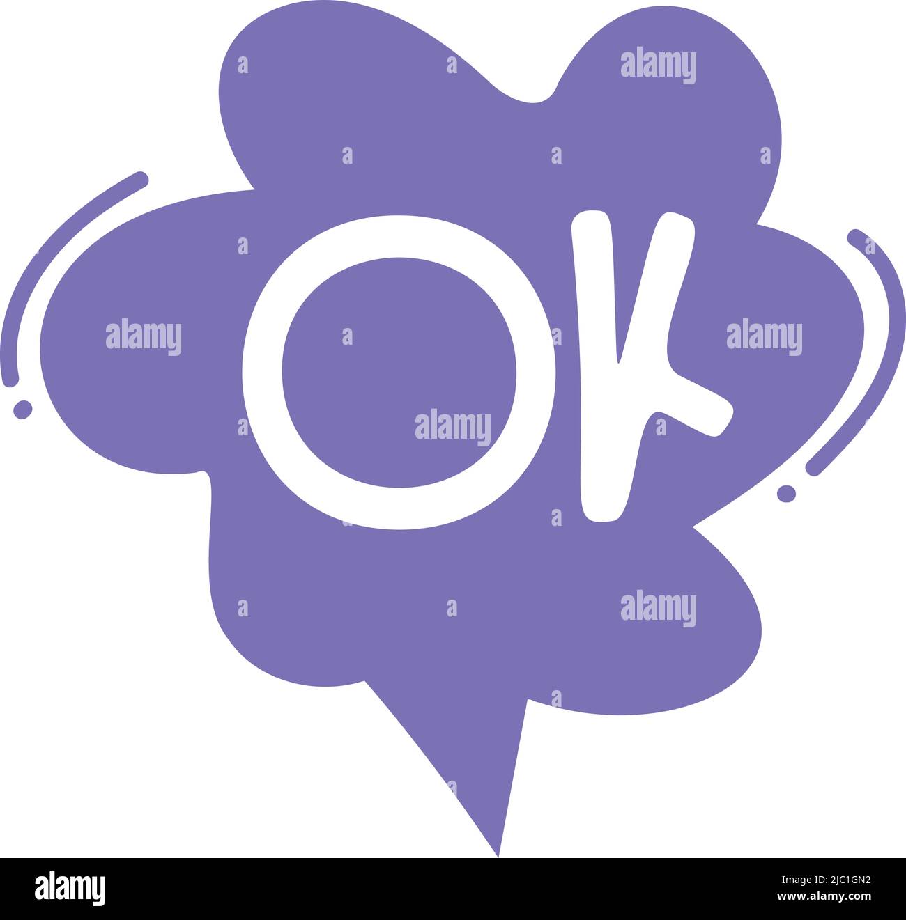 Hand drawn word balloon shout hi-res stock photography and images - Alamy