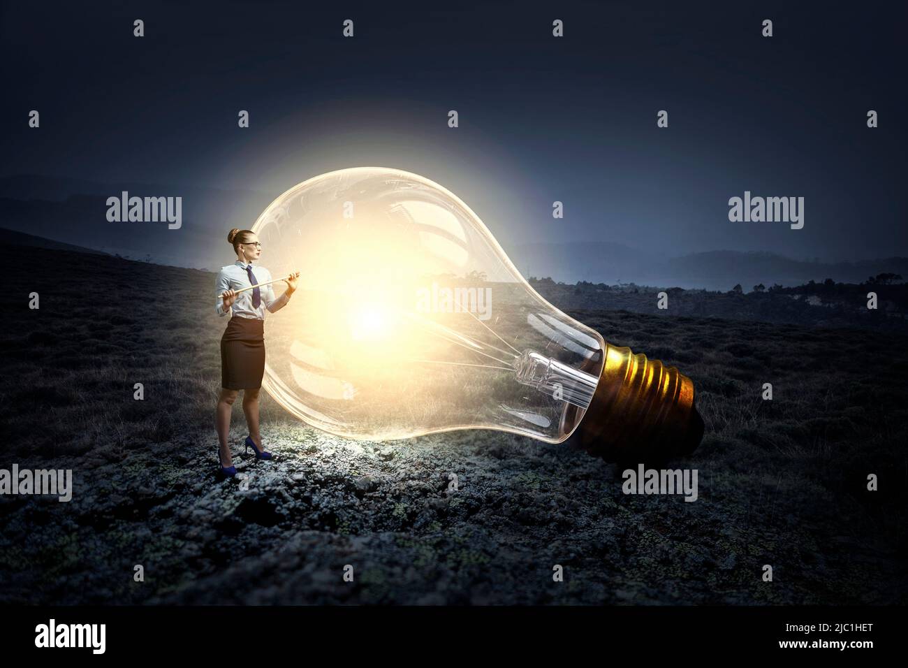 Communication innovation concept mixed hi-res stock photography and ...