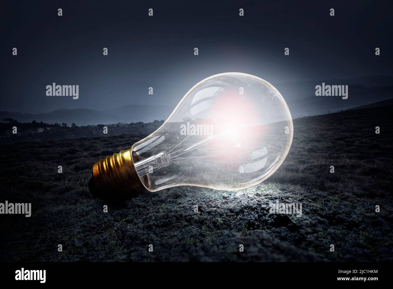 Light bulb image as symbol of innovation Stock Photo - Alamy