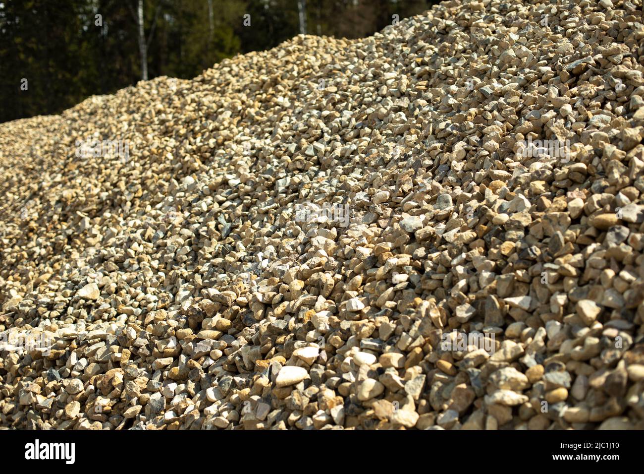 Excavated soil. Excavated earth. Construction details. Creating ...