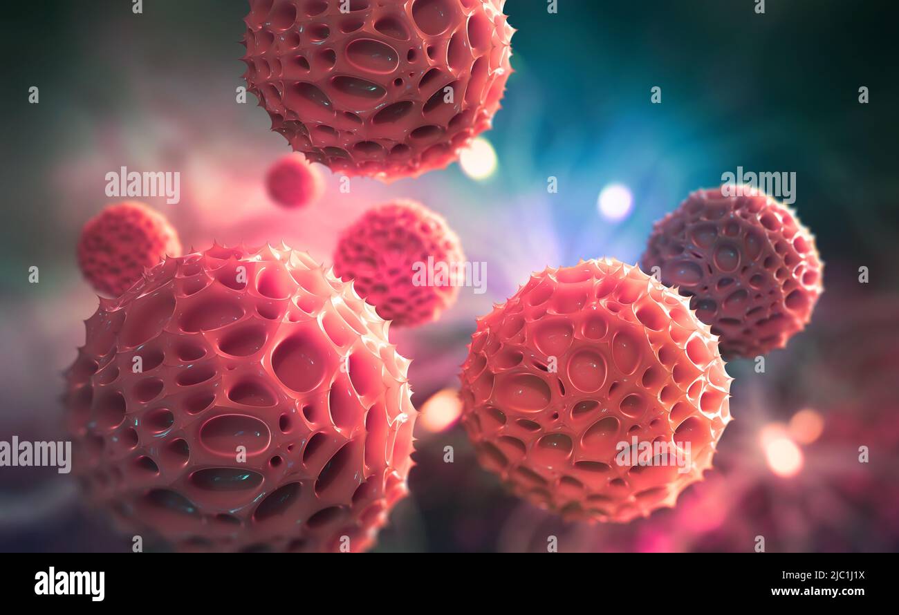 Virus in human body. Parasites and nerves. Allergy and allergic ...