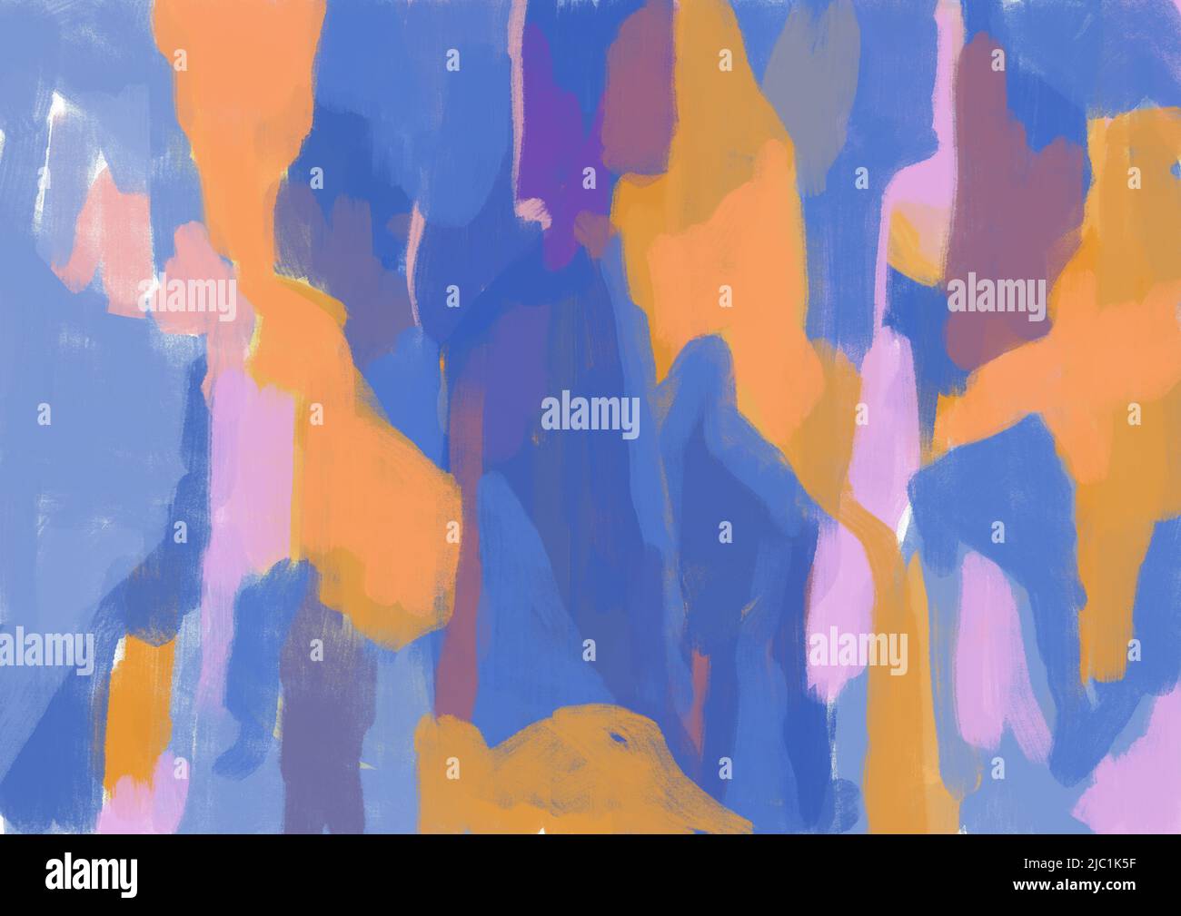 Relaxed paint texture, large brush stroke, overlay, mixed color, art ...