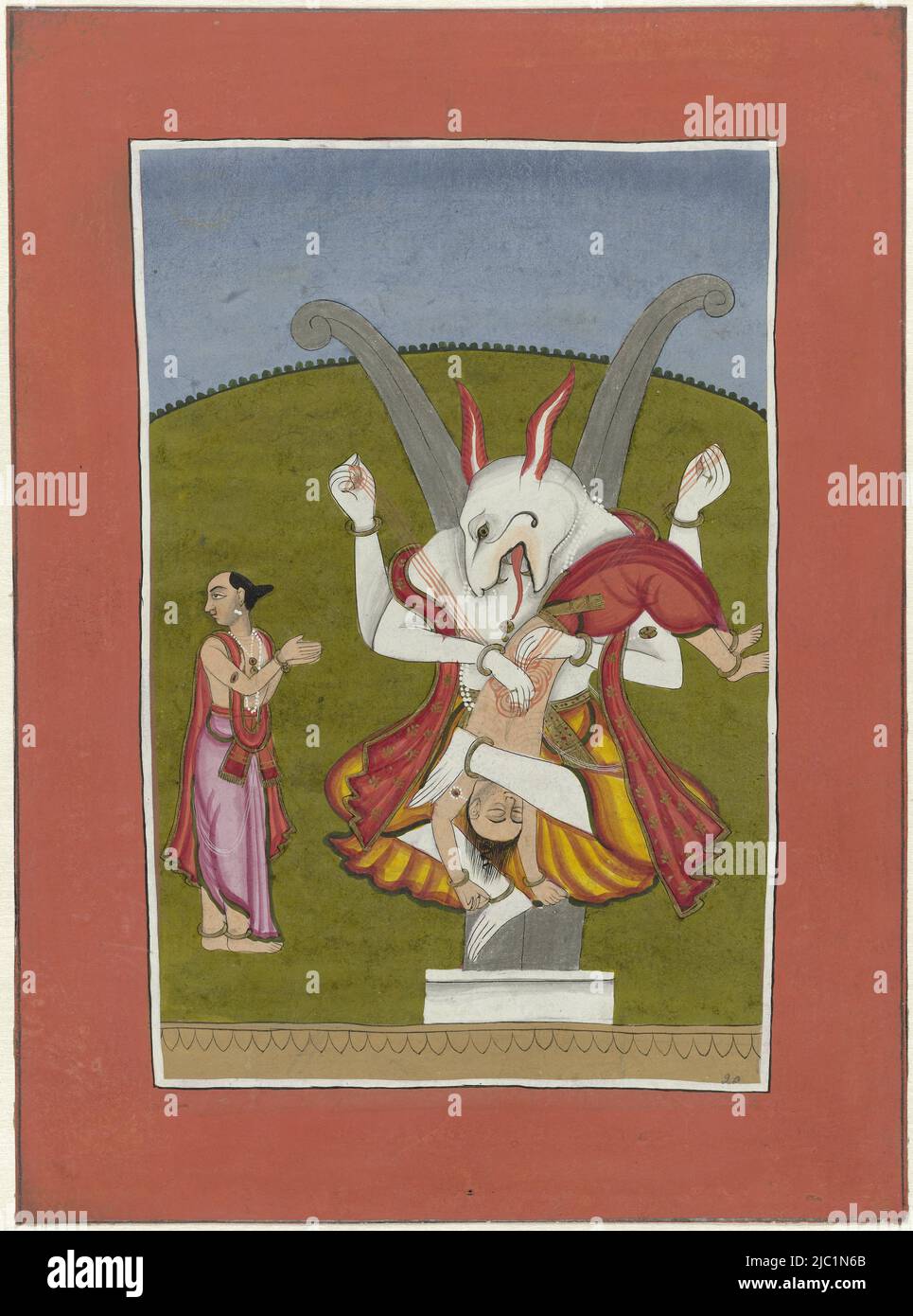 Demon hiranyakashipu hi-res stock photography and images - Alamy