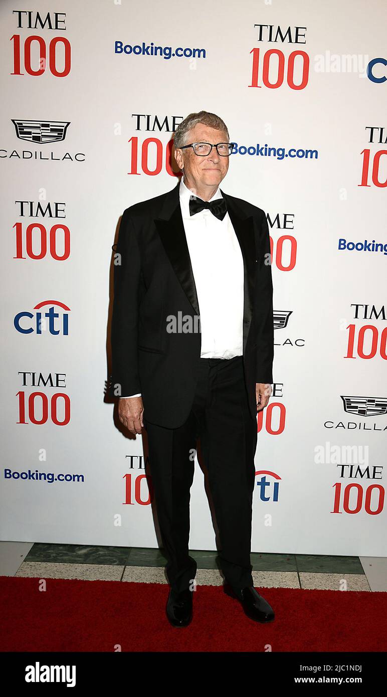 Bill Gates attends the TIME 100 Gala on June 8, 2022 at Frederick P ...