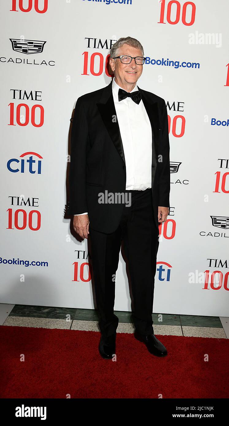 Bill Gates attends the TIME 100 Gala on June 8, 2022 at Frederick P ...