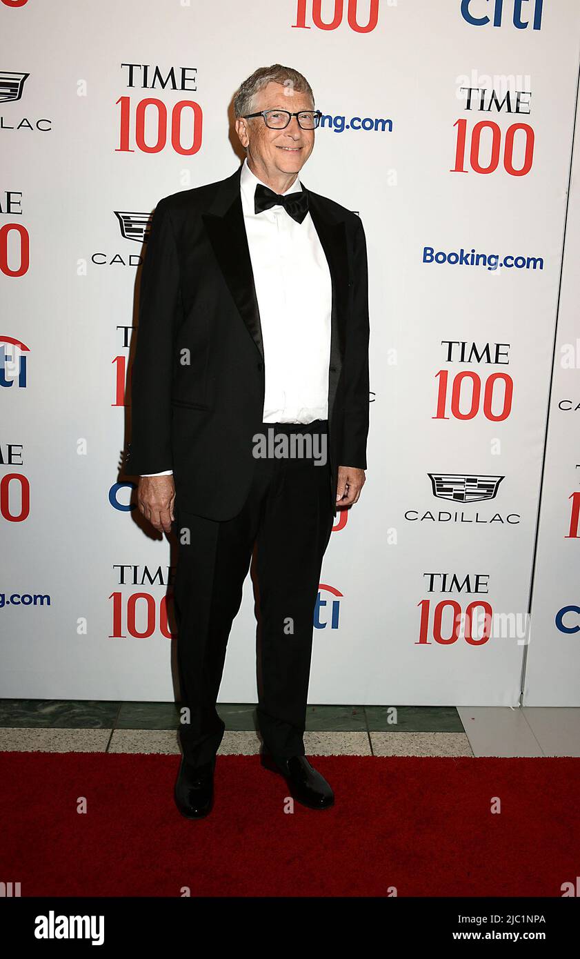 Bill Gates attends the TIME 100 Gala on June 8, 2022 at Frederick P ...