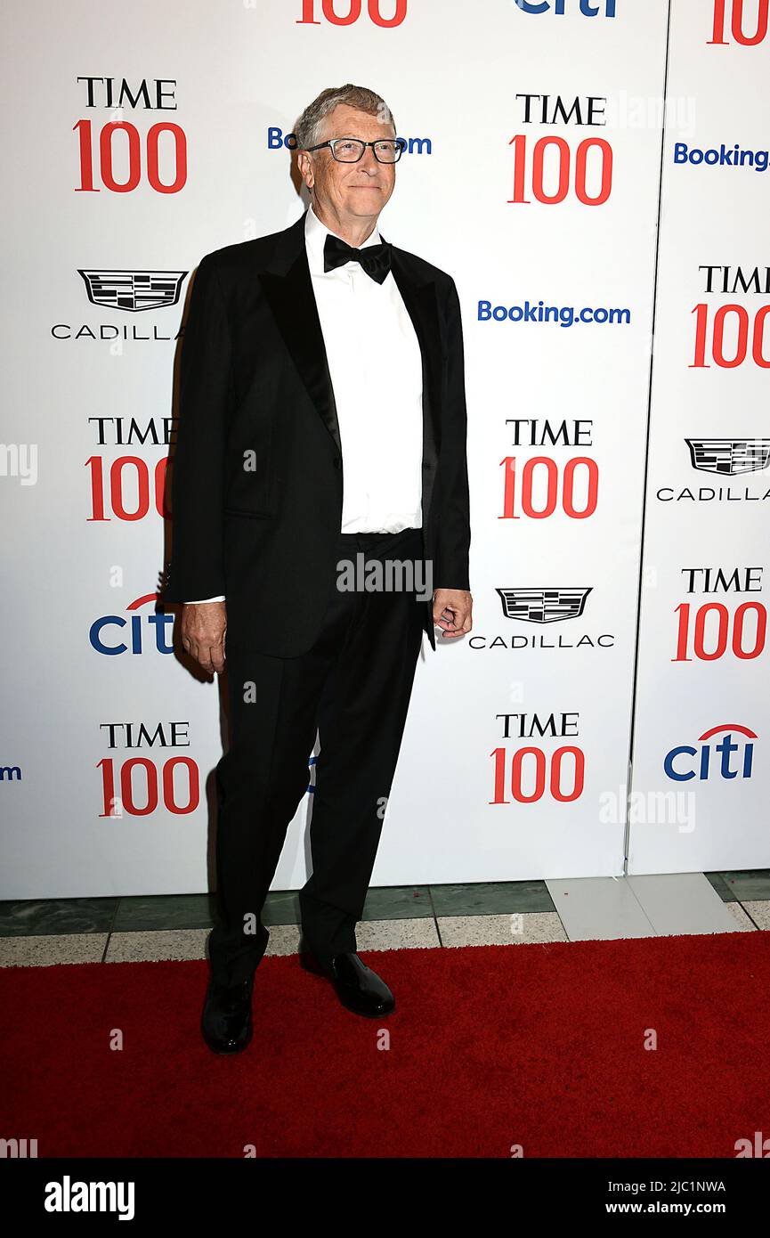 Bill Gates attends the TIME 100 Gala on June 8, 2022 at Frederick P ...