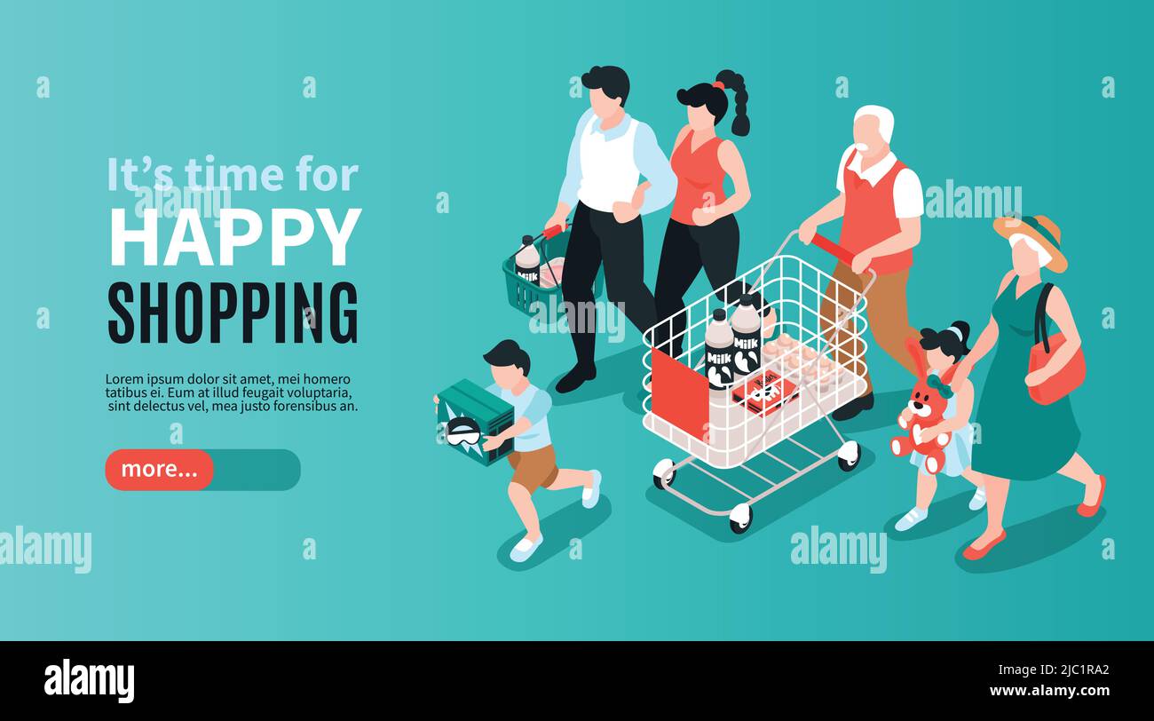 Teenager shopping parent Stock Vector Images - Alamy