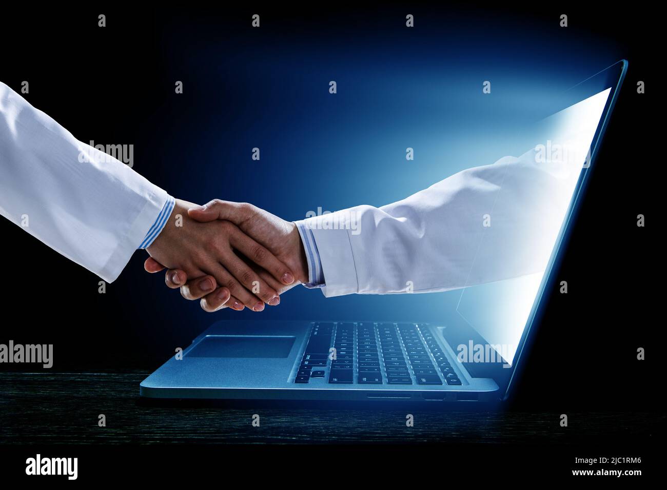 Partnership concept. Image of handshake Stock Photo - Alamy