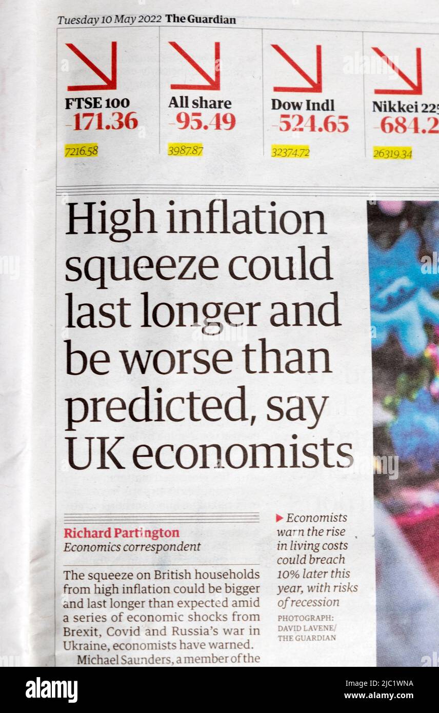 Inflation uk 2022 hi-res stock photography and images - Alamy