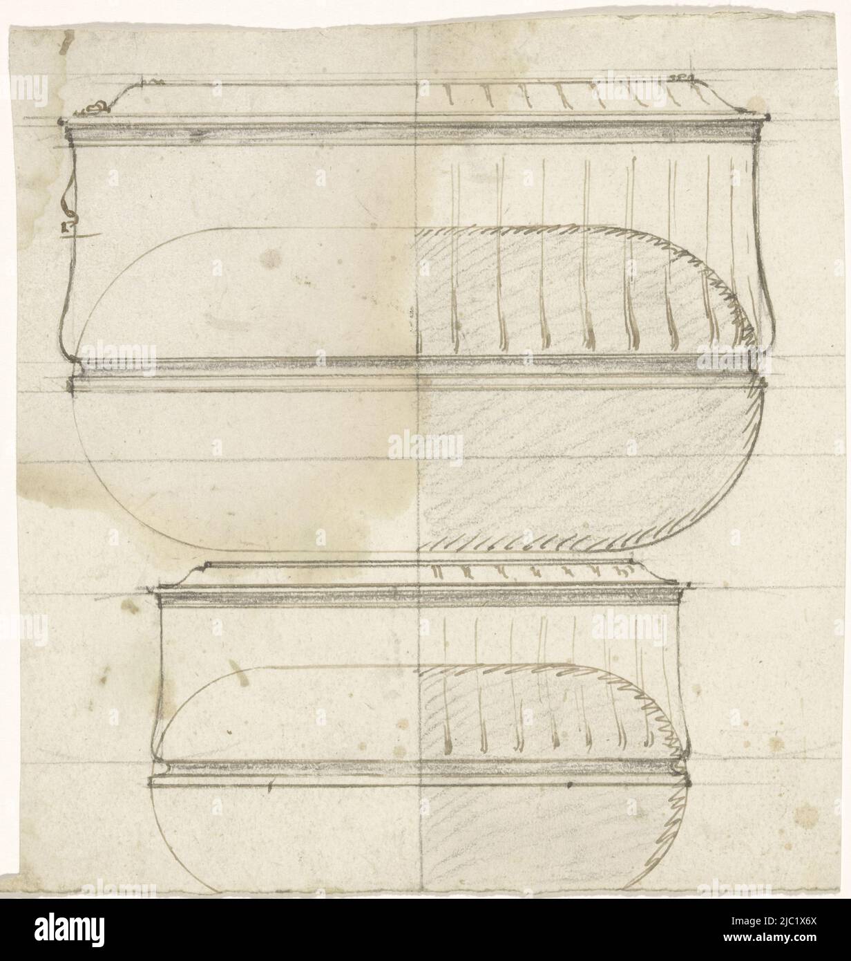 Two oval lidded boxes hi-res stock photography and images - Alamy