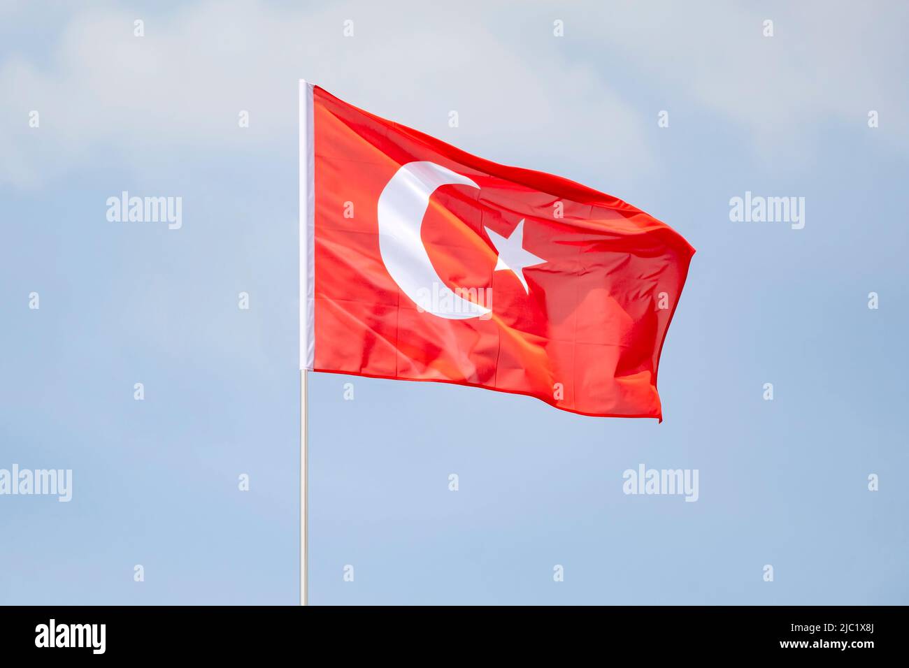 National turkish flag hi-res stock photography and images - Alamy