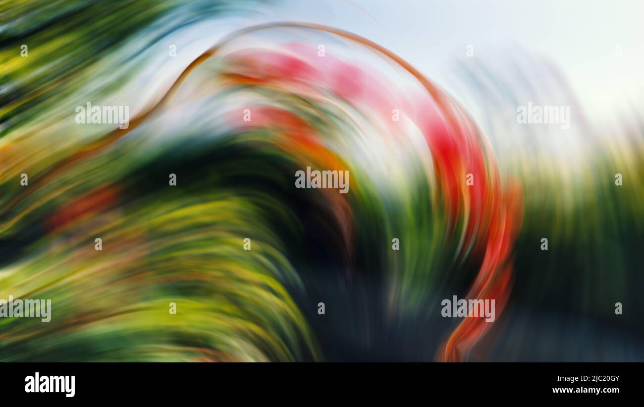 Abstract wavy motion, colorful background Stock Photo - Alamy