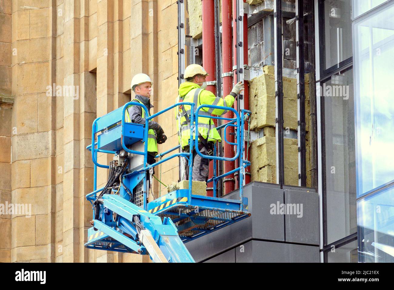 Cladding removal scotland hi-res stock photography and images - Alamy