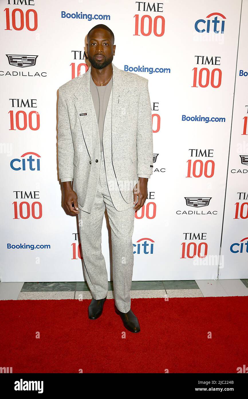 Dwyane Wade attends the TIME 100 Gala on June 8, 2022 at Frederick P ...