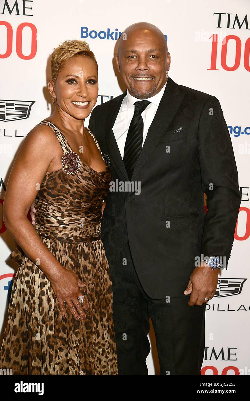 Adrienne Norris and Rodney Norris attend the TIME 100 Gala on June 8 ...
