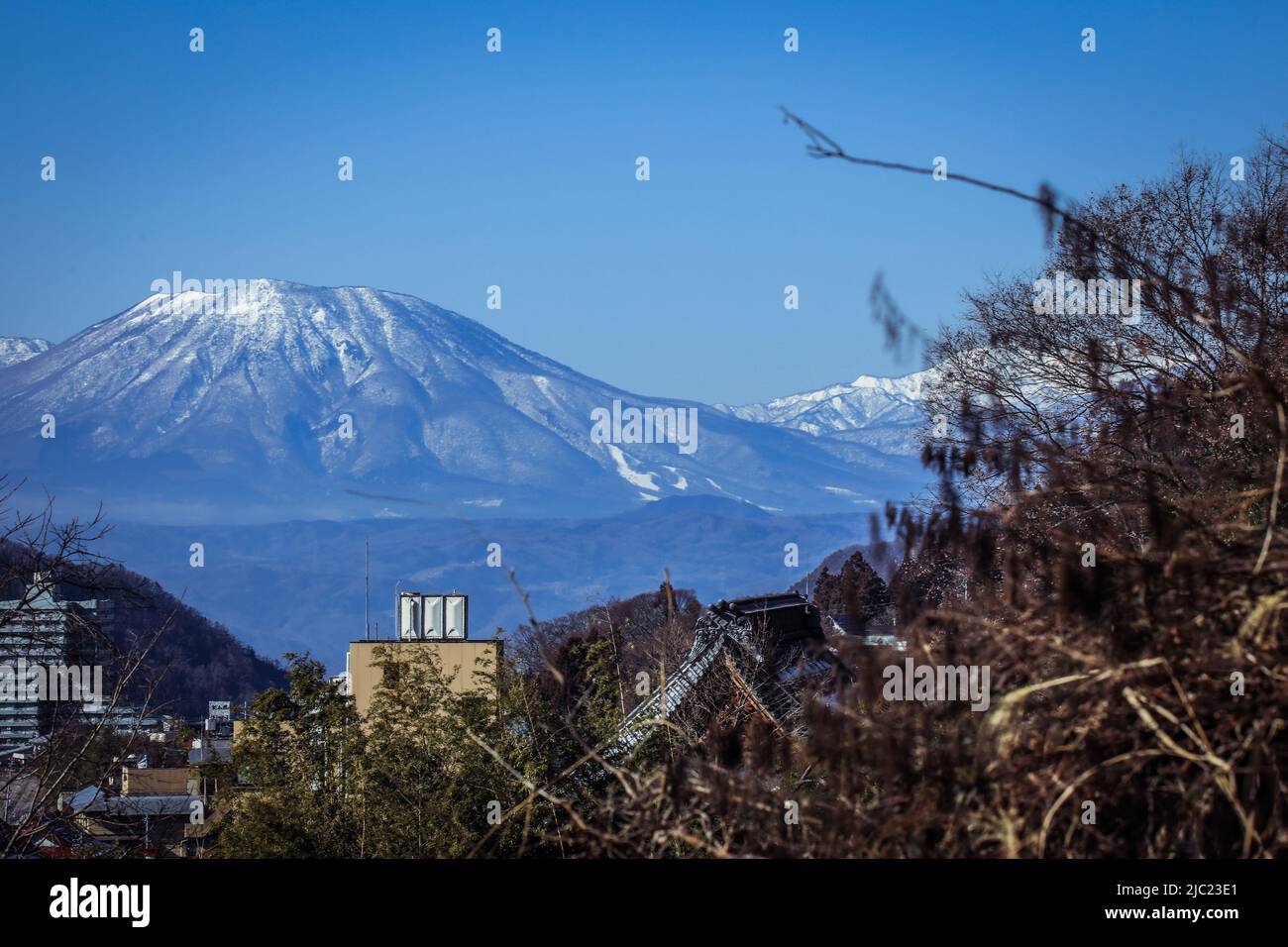 Japanese countryside and city hi-res stock photography and images - Alamy