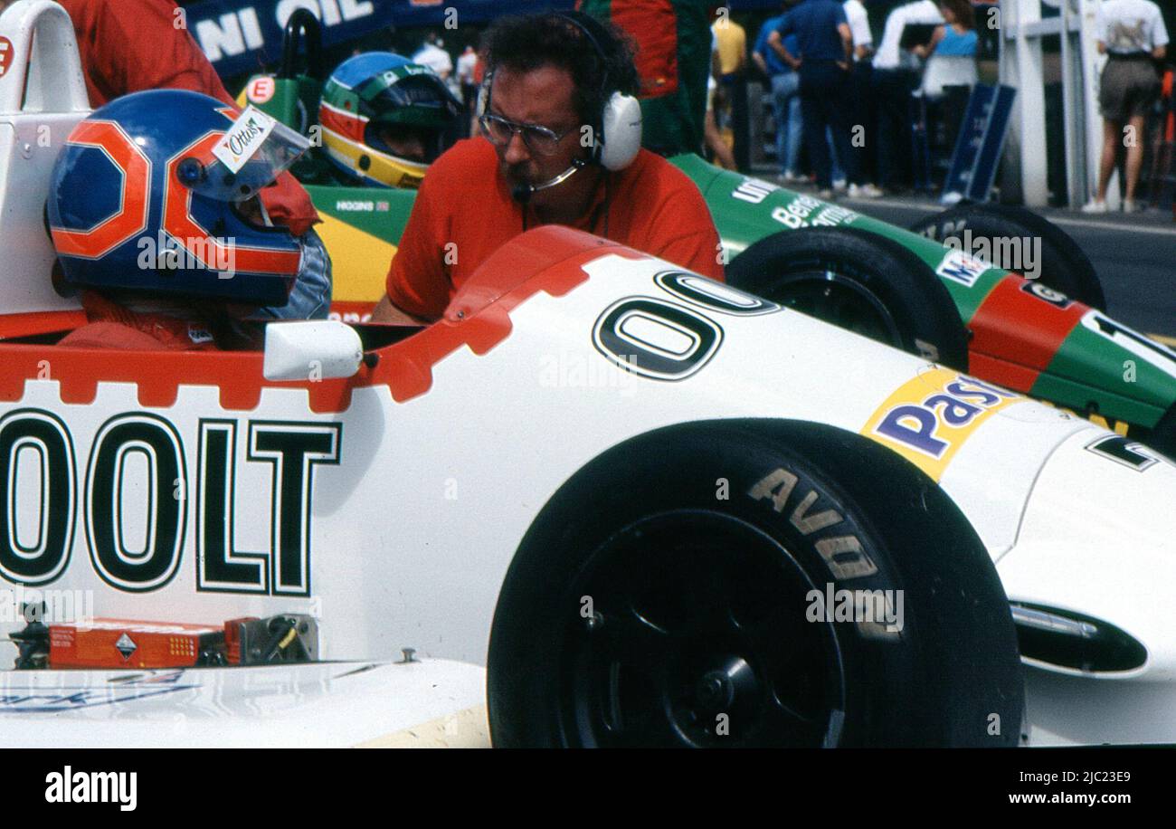 Mika Salo British Formula 3 Championship 1989, Derek Higgins in ...