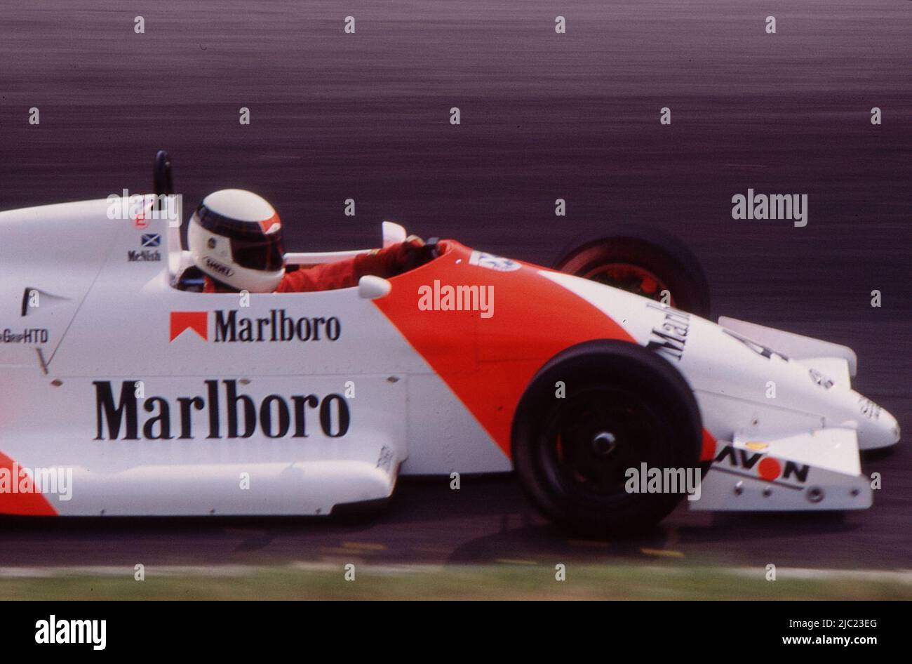 Allan McNish British Formula 3 Championship 1989 Stock Photo - Alamy