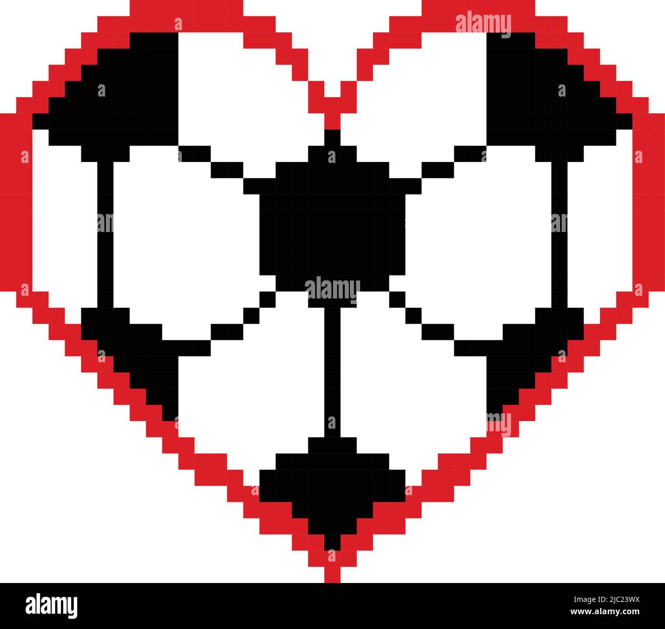 Football field pixel art hi-res stock photography and images - Alamy