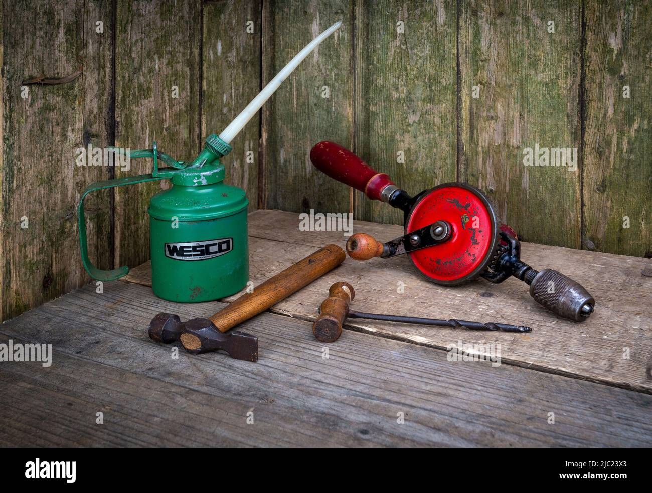 Old Tools Project Set 1 Stock Photo - Alamy