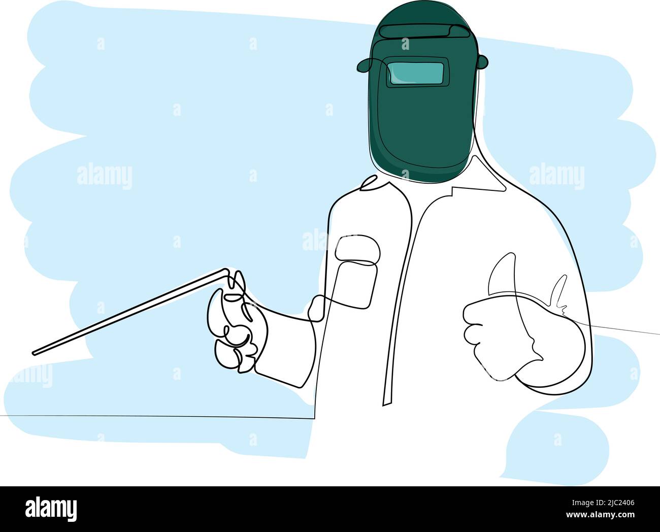 Engineer and welding Stock Vector Images - Alamy