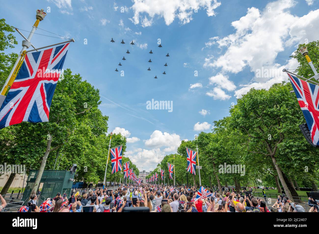 Formation of raf typhoons hi-res stock photography and images - Alamy