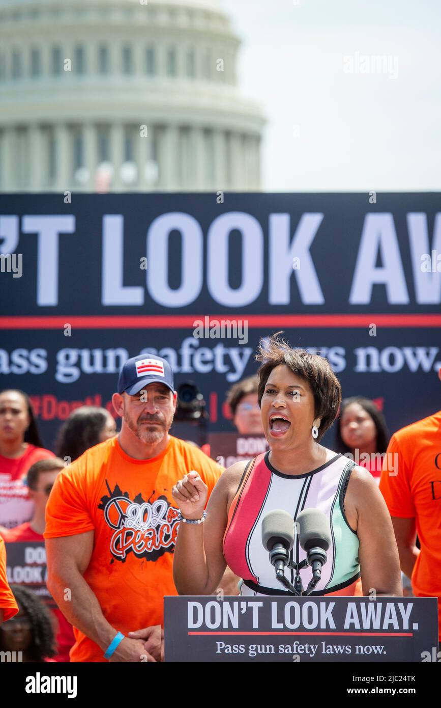 Mayor Muriel Bowser Democrat Of The District Of Columbia Delivers A