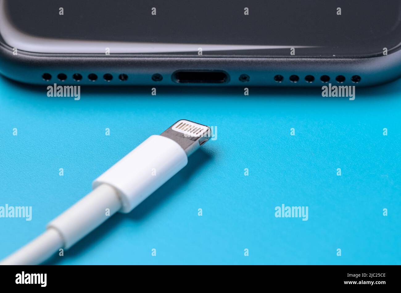 Iphone power cable hi-res stock photography and images - Alamy