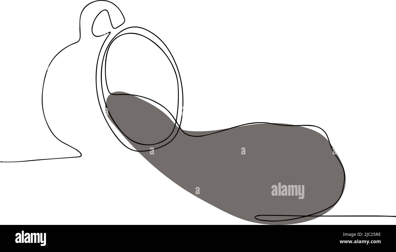 Close up pot on Stock Vector Images - Alamy