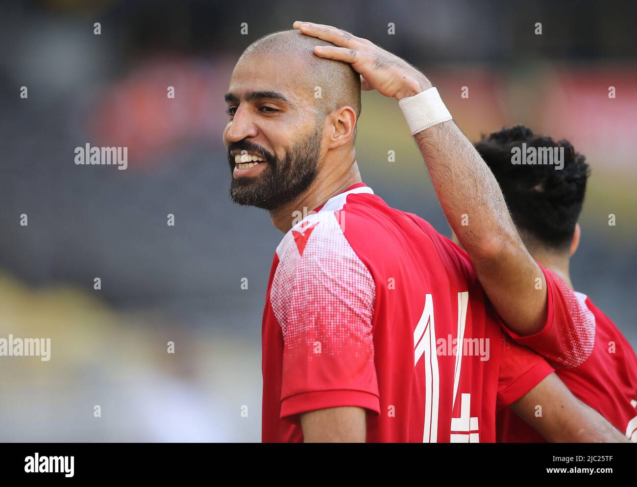 Kuala Lumpur, Malaysia. 08th June, 2022. Ali Abdulla Haram (R) of ...