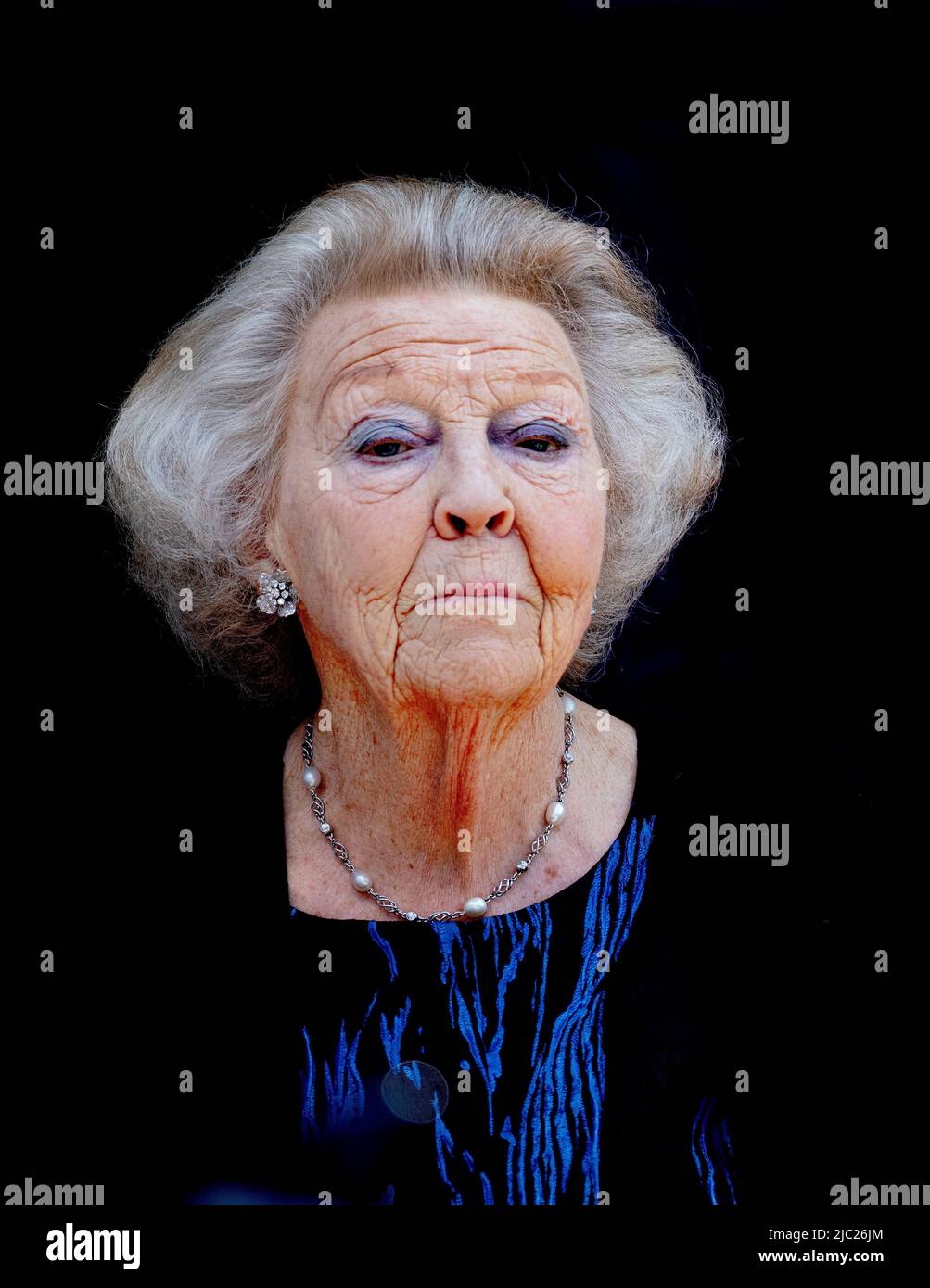 Princess Beatrix at the presentation of the Silver Carnations in the ...