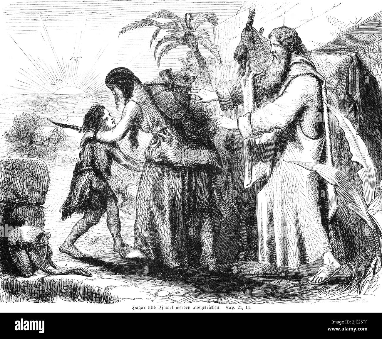 Hagar bible Black and White Stock Photos & Images - Alamy