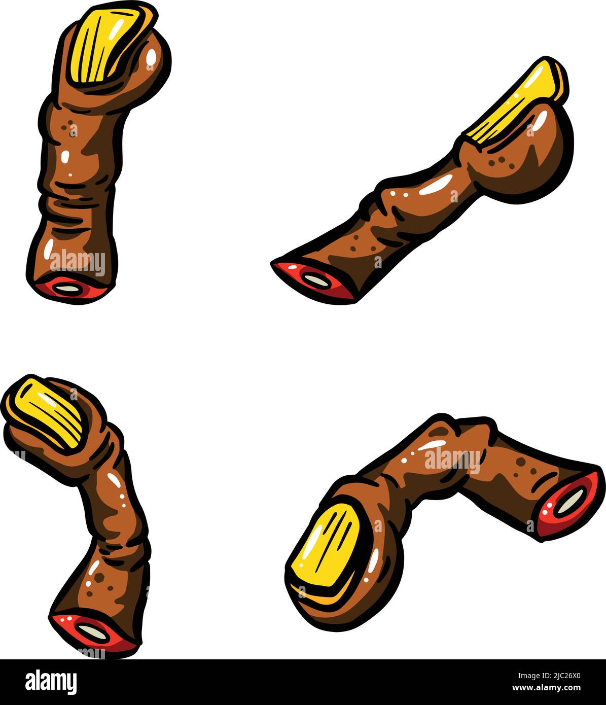 Cartoon Severed Finger